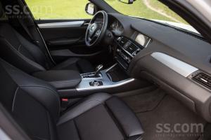White BMW X4 2015 in Riga, with an engine capacity of 2.00 L and mileage of 207 thousand km for 17800 €, photo 21 on AUTOMOTO.COM.LV