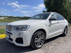 White BMW X4 2015 in Vilnius, with an engine capacity of 2.99 L and mileage of 204 thousand km for 15900 €, photo 5 on AUTOMOTO.COM.LV