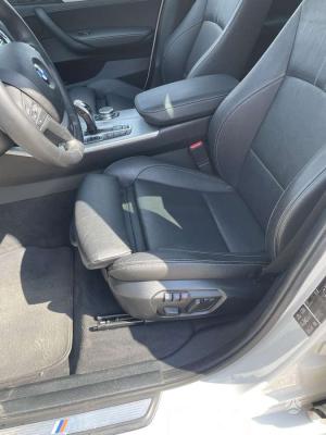 White BMW X4 2015 in Vilnius, with an engine capacity of 2.99 L and mileage of 204 thousand km for 15900 €, photo 10 on AUTOMOTO.COM.LV