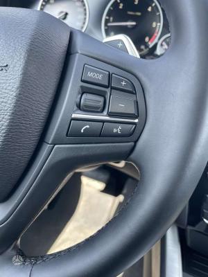 White BMW X4 2015 in Vilnius, with an engine capacity of 2.99 L and mileage of 204 thousand km for 15900 €, photo 15 on AUTOMOTO.COM.LV