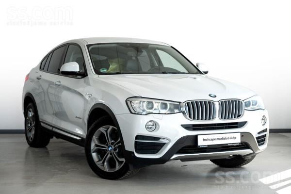 White BMW X4 2015 in Riga, with an engine capacity of 3.00 L and mileage of 182 thousand km for 15990 €, photo 2 on AUTOMOTO.COM.LV
