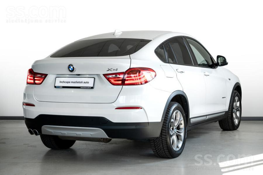 White BMW X4 2015 in Riga, with an engine capacity of 3.00 L and mileage of 182 thousand km for 15990 €, photo 5 on AUTOMOTO.COM.LV