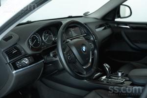 White BMW X4 2015 in Riga, with an engine capacity of 3.00 L and mileage of 182 thousand km for 15990 €, photo 7 on AUTOMOTO.COM.LV