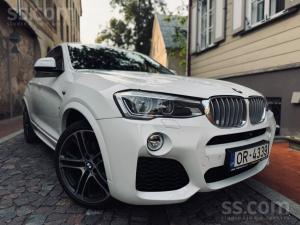 White BMW X4 2015 in Cesis, with an engine capacity of 3.00 L and mileage of 0 thousand km for 16200 €, photo  on AUTOMOTO.COM.LV