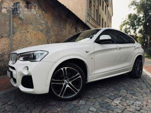 White BMW X4 2015 in Cesis, with an engine capacity of 3.00 L and mileage of 0 thousand km for 16200 €, photo 5 on AUTOMOTO.COM.LV