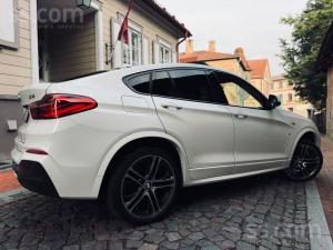 White BMW X4 2015 in Cesis, with an engine capacity of 3.00 L and mileage of 0 thousand km for 16200 €, photo 7 on AUTOMOTO.COM.LV
