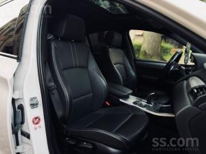 White BMW X4 2015 in Cesis, with an engine capacity of 3.00 L and mileage of 0 thousand km for 16200 €, photo 16 on AUTOMOTO.COM.LV