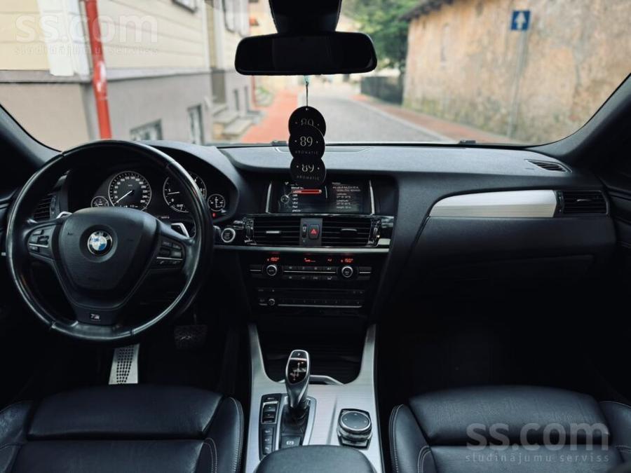 White BMW X4 2015 in Cesis, with an engine capacity of 3.00 L and mileage of 0 thousand km for 16200 €, photo 24 on AUTOMOTO.COM.LV