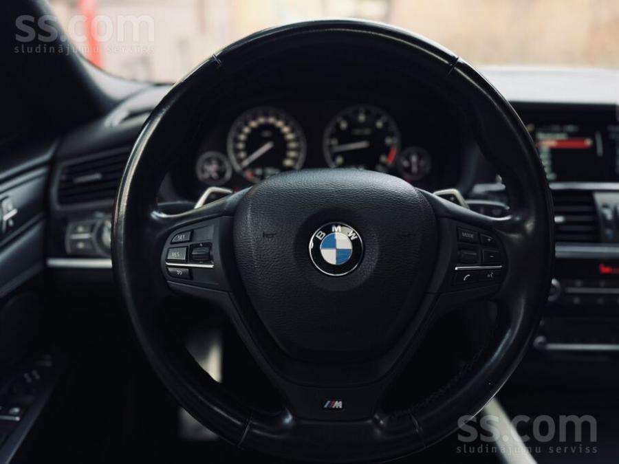 White BMW X4 2015 in Cesis, with an engine capacity of 3.00 L and mileage of 0 thousand km for 16200 €, photo 40 on AUTOMOTO.COM.LV
