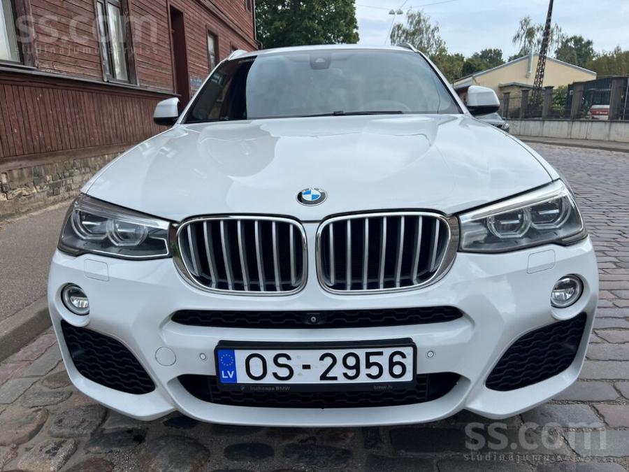 Белый БМВ Х4 2015 в Рига, объемом двигателя 3.00 л и пробегом 212 тыс. км за 15999 €, фото 3 на AUTOMOTO.COM.LV