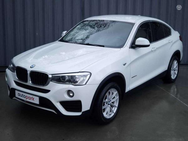 White BMW X4 2016 in Vilnius, with an engine capacity of 2.00 L and mileage of 210 thousand km for 15900 €, photo 1 on AUTOMOTO.COM.LV