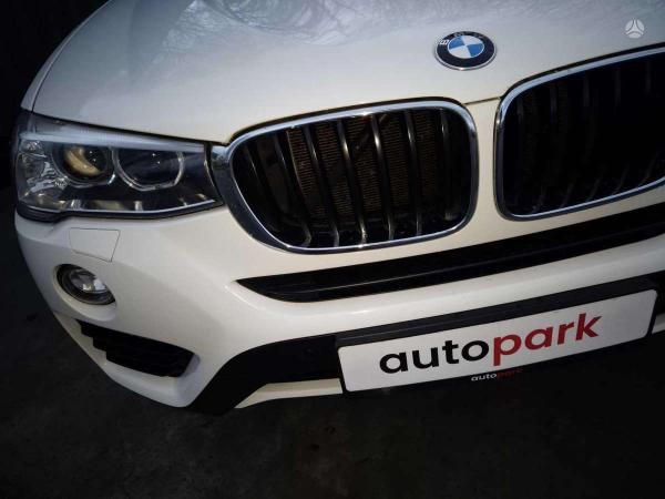 White BMW X4 2016 in Vilnius, with an engine capacity of 2.00 L and mileage of 210 thousand km for 15900 €, photo 3 on AUTOMOTO.COM.LV