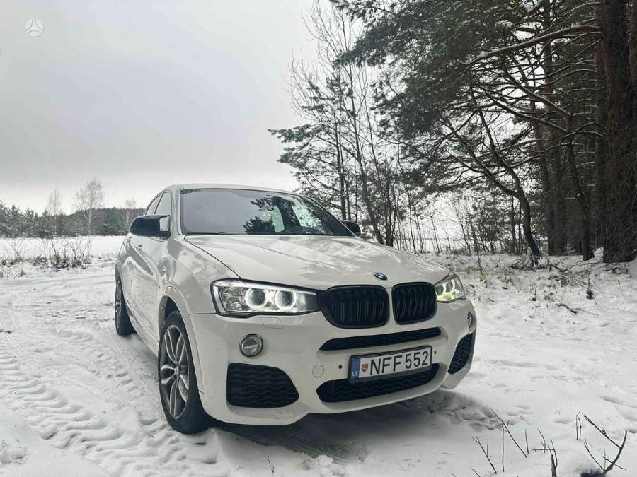 Balts BMW X4 2016 Jonava, ar dzinēja tilpumu 2.99 L un nobraukumu 280 tūkst. km par 17500 €, foto 1 vietnē AUTOMOTO.COM.LV