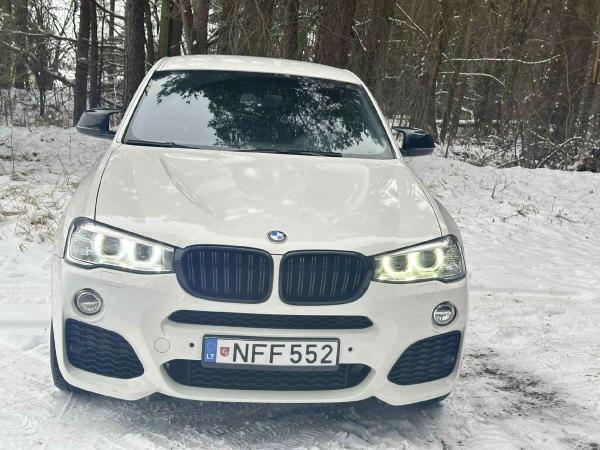 White BMW X4 2016 in Jonava, with an engine capacity of 2.99 L and mileage of 280 thousand km for 17500 €, photo 2 on AUTOMOTO.COM.LV