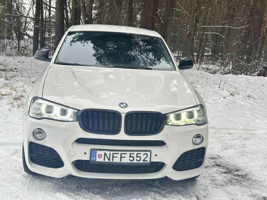 Balts BMW X4 2016 Jonava, ar dzinēja tilpumu 2.99 L un nobraukumu 280 tūkst. km par 17500 €, foto 2 vietnē AUTOMOTO.COM.LV