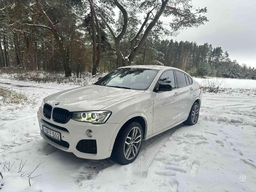Balts BMW X4 2016 Jonava, ar dzinēja tilpumu 2.99 L un nobraukumu 280 tūkst. km par 17500 €, foto 3 vietnē AUTOMOTO.COM.LV