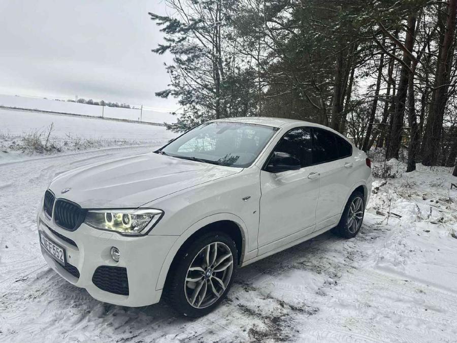 Balts BMW X4 2016 Jonava, ar dzinēja tilpumu 2.99 L un nobraukumu 280 tūkst. km par 17500 €, foto 5 vietnē AUTOMOTO.COM.LV