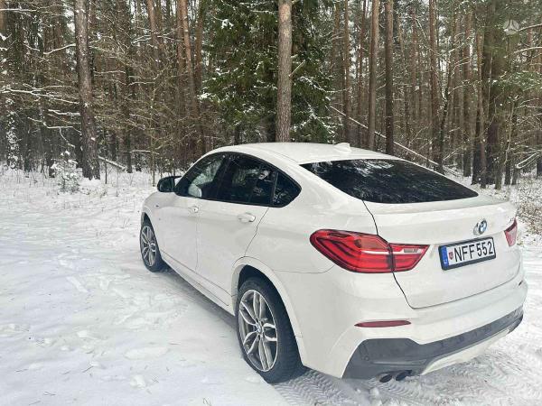 White BMW X4 2016 in Jonava, with an engine capacity of 2.99 L and mileage of 280 thousand km for 17500 €, photo 7 on AUTOMOTO.COM.LV