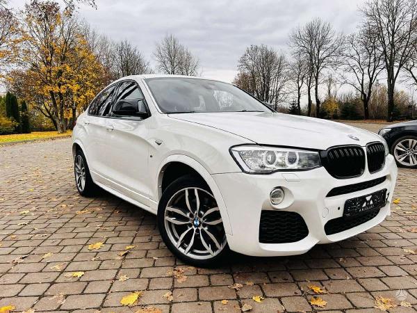 White BMW X4 2016 in Jonava, with an engine capacity of 2.99 L and mileage of 280 thousand km for 17500 €, photo 10 on AUTOMOTO.COM.LV