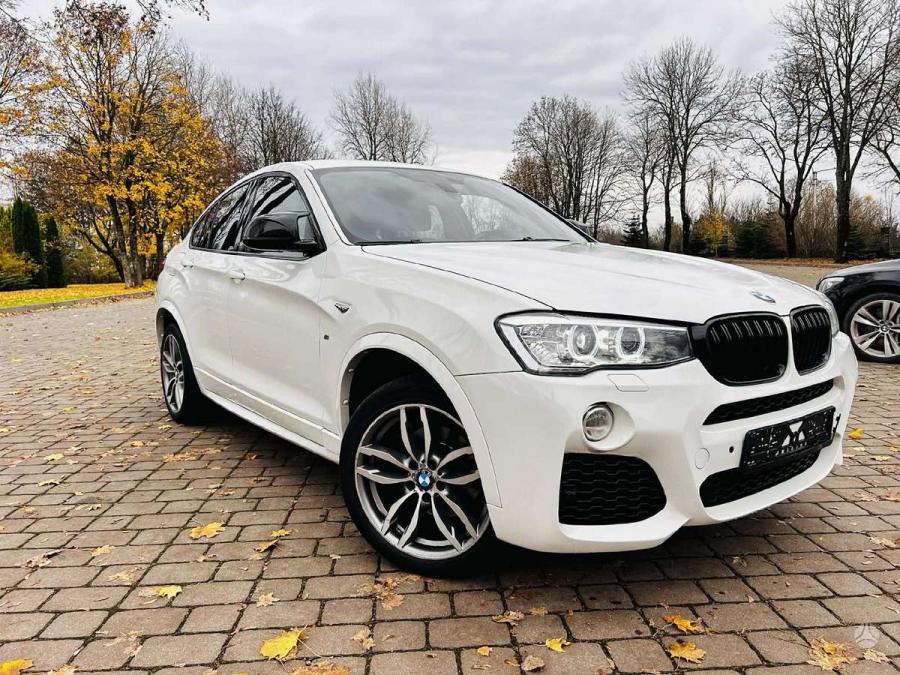 Balts BMW X4 2016 Jonava, ar dzinēja tilpumu 2.99 L un nobraukumu 280 tūkst. km par 17500 €, foto 10 vietnē AUTOMOTO.COM.LV