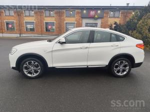 White BMW X4 2016 in Riga, with an engine capacity of 2.00 L and mileage of 164 thousand km for 18300 €, photo 3 on AUTOMOTO.COM.LV