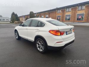 White BMW X4 2016 in Riga, with an engine capacity of 2.00 L and mileage of 164 thousand km for 18300 €, photo 4 on AUTOMOTO.COM.LV