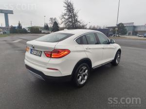 White BMW X4 2016 in Riga, with an engine capacity of 2.00 L and mileage of 164 thousand km for 18300 €, photo 6 on AUTOMOTO.COM.LV