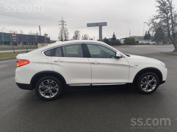 Balts BMW X4 2016 Rīga, ar dzinēja tilpumu 2.00 L un nobraukumu 164 tūkst. km par 18300 €, foto 6 vietnē AUTOMOTO.COM.LV