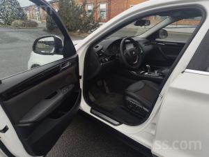 White BMW X4 2016 in Riga, with an engine capacity of 2.00 L and mileage of 164 thousand km for 18300 €, photo 10 on AUTOMOTO.COM.LV