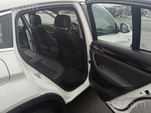 White BMW X4 2016 in Riga, with an engine capacity of 2.00 L and mileage of 164 thousand km for 18300 €, photo 12 on AUTOMOTO.COM.LV