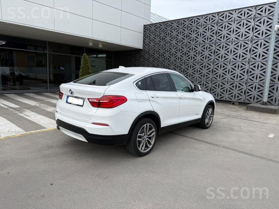 Balts BMW X4 2016 Rīga, ar dzinēja tilpumu 2.00 L un nobraukumu 137 tūkst. km par 18300 €, foto 3 vietnē AUTOMOTO.COM.LV