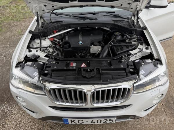 Белый БМВ Х4 2016 в Рига, объемом двигателя 2.00 л и пробегом 163 тыс. км за 18499 €, фото 10 на AUTOMOTO.COM.LV