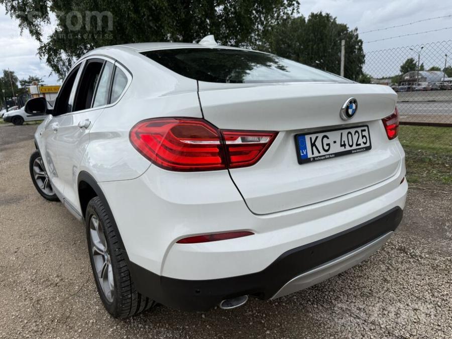Balts BMW X4 2016 Rīga, ar dzinēja tilpumu 2.00 L un nobraukumu 163 tūkst. km par 17499 €, foto 7 vietnē AUTOMOTO.COM.LV