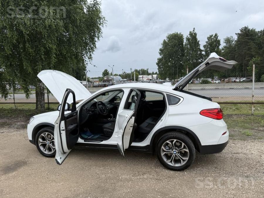 Balts BMW X4 2016 Rīga, ar dzinēja tilpumu 2.00 L un nobraukumu 163 tūkst. km par 17499 €, foto 9 vietnē AUTOMOTO.COM.LV