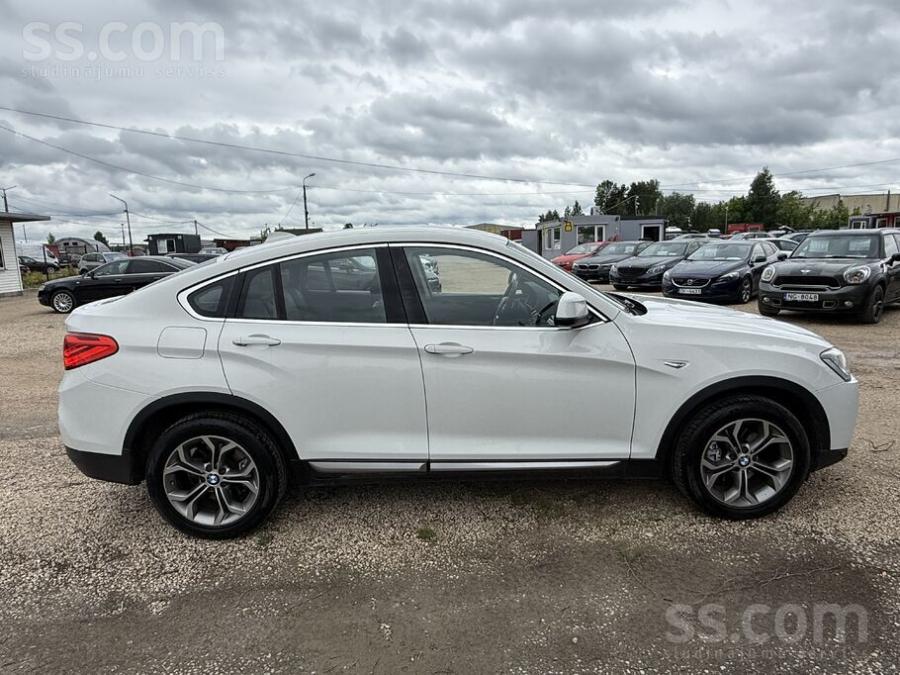 Balts BMW X4 2016 Rīga, ar dzinēja tilpumu 2.00 L un nobraukumu 163 tūkst. km par 17499 €, foto 12 vietnē AUTOMOTO.COM.LV