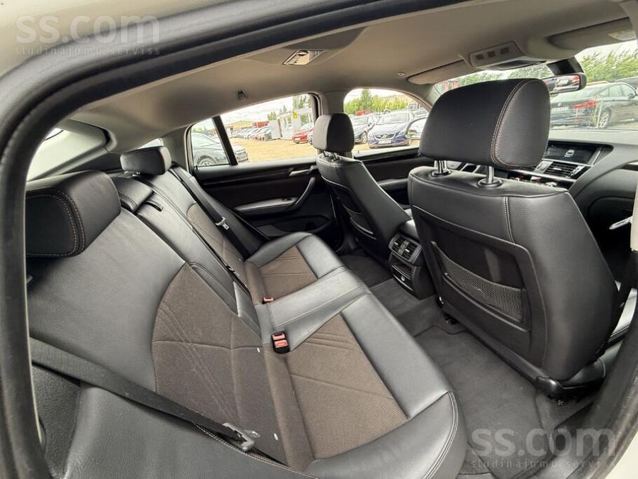 Balts BMW X4 2016 Rīga, ar dzinēja tilpumu 2.00 L un nobraukumu 163 tūkst. km par 17499 €, foto 28 vietnē AUTOMOTO.COM.LV