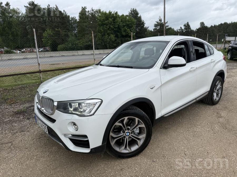 Balts BMW X4 2016 Rīga, ar dzinēja tilpumu 2.00 L un nobraukumu 163 tūkst. km par 17499 €, foto 33 vietnē AUTOMOTO.COM.LV