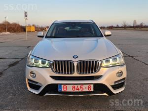 White BMW X4 2016 in Riga, with an engine capacity of 2.00 L and mileage of 180 thousand km for 16990 €, photo 3 on AUTOMOTO.COM.LV