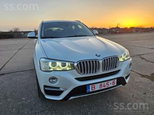 White BMW X4 2016 in Riga, with an engine capacity of 2.00 L and mileage of 180 thousand km for 16990 €, photo 4 on AUTOMOTO.COM.LV