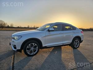 White BMW X4 2016 in Riga, with an engine capacity of 2.00 L and mileage of 180 thousand km for 16990 €, photo 6 on AUTOMOTO.COM.LV