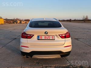 White BMW X4 2016 in Riga, with an engine capacity of 2.00 L and mileage of 180 thousand km for 16990 €, photo 9 on AUTOMOTO.COM.LV
