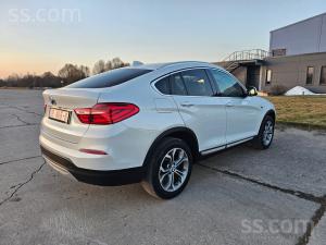 White BMW X4 2016 in Riga, with an engine capacity of 2.00 L and mileage of 180 thousand km for 16990 €, photo 10 on AUTOMOTO.COM.LV
