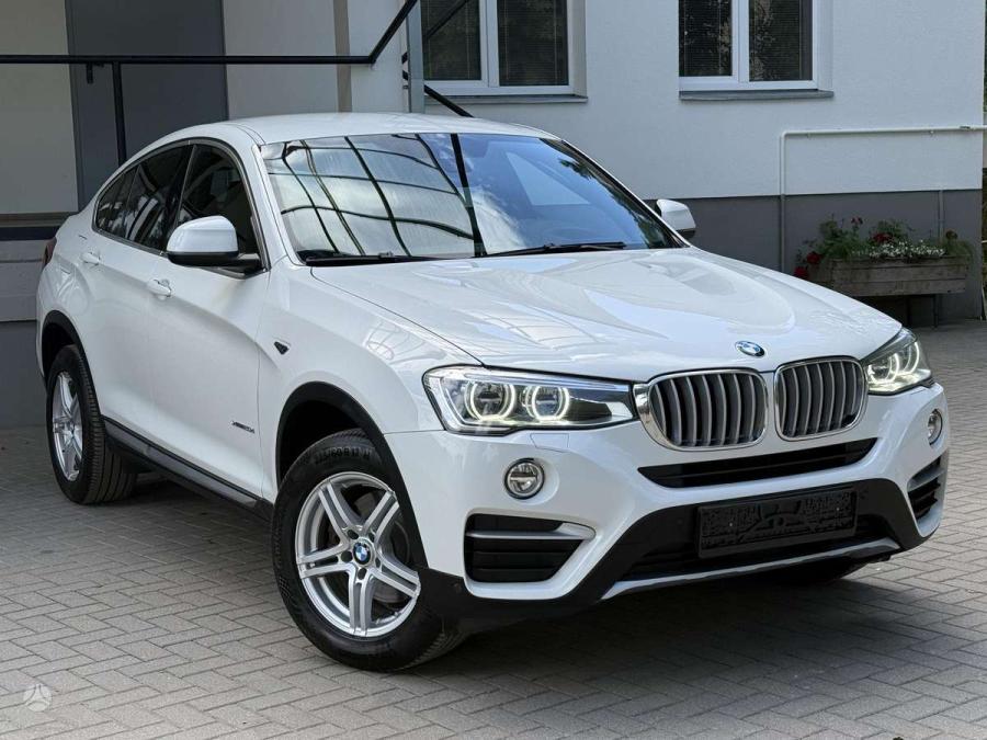 Balts BMW X4 2016 Prienai, ar dzinēja tilpumu 2.00 L un nobraukumu 244 tūkst. km par 15900 €, foto 1 vietnē AUTOMOTO.COM.LV