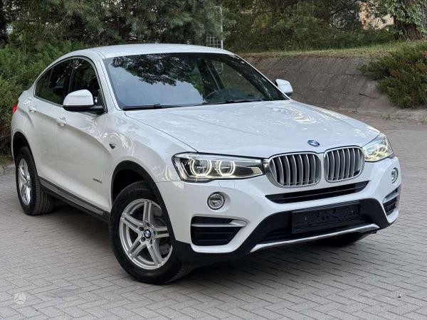 White BMW X4 2016 in Prienai, with an engine capacity of 2.00 L and mileage of 243 thousand km for 15900 €, photo 5 on AUTOMOTO.COM.LV