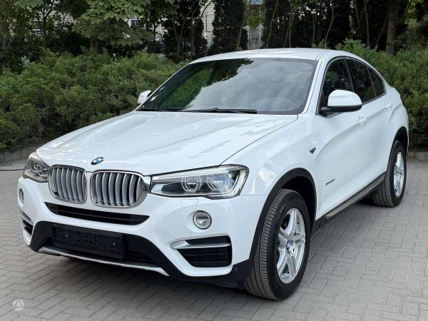White BMW X4 2016 in Prienai, with an engine capacity of 2.00 L and mileage of 243 thousand km for 15900 €, photo 9 on AUTOMOTO.COM.LV