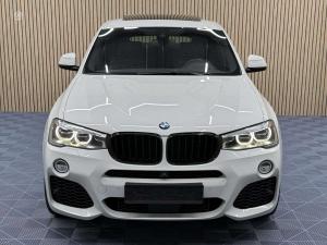 White BMW X4 2016 in Marijampole, with an engine capacity of 2.99 L and mileage of 303 thousand km for 18350 €, photo 5 on AUTOMOTO.COM.LV