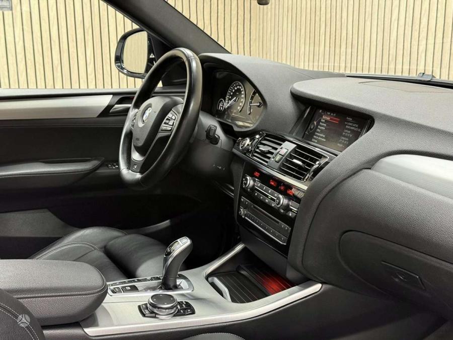 White BMW X4 2016 in Marijampole, with an engine capacity of 2.99 L and mileage of 303 thousand km for 18350 €, photo 23 on AUTOMOTO.COM.LV