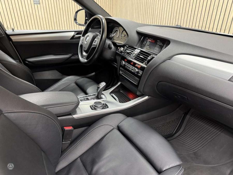 White BMW X4 2016 in Marijampole, with an engine capacity of 2.99 L and mileage of 303 thousand km for 18350 €, photo 38 on AUTOMOTO.COM.LV