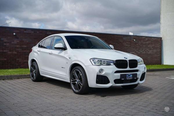 White BMW X4 2016 in Marijampole, with an engine capacity of 2.99 L and mileage of 210 thousand km for 17950 €, photo 1 on AUTOMOTO.COM.LV