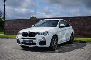 White BMW X4 2016 in Marijampole, with an engine capacity of 2.99 L and mileage of 210 thousand km for 17950 €, photo 6 on AUTOMOTO.COM.LV